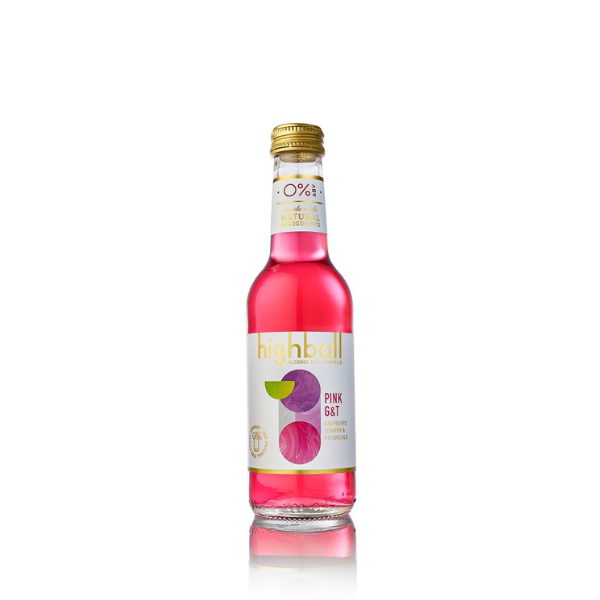 Highball - Alcohol Free Pink G&T Cocktail | Craft56°